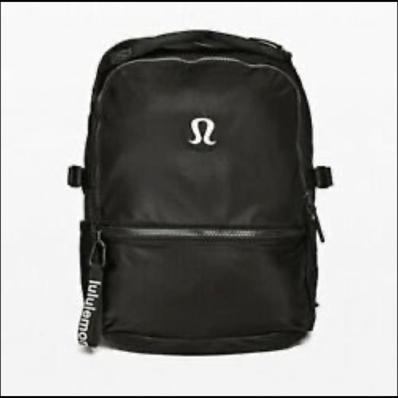 lululemon athletica | Bags | Iso Lululemon Crew Backpack With White ...